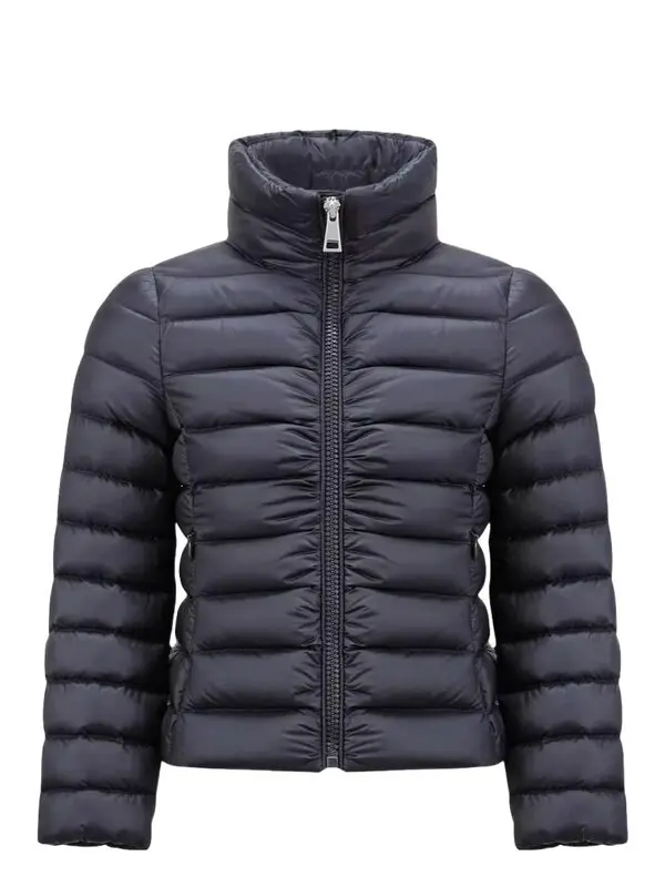 Moncler Hooded Down Jacket - Navy Blue