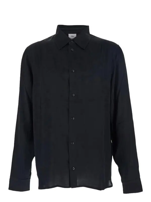 WON HUNDRED Classic Collar Shirt - Black