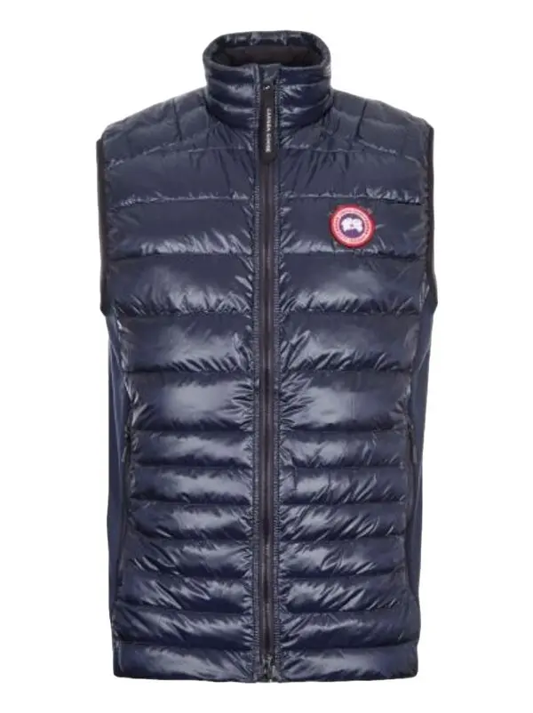 Canada Goose Logo-patch Padded Gilet - Atlantic Navy Color