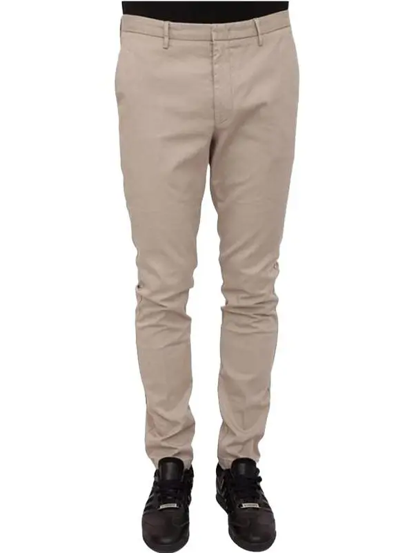 Hugo Boss Slim Fit Casual Pants - Nude