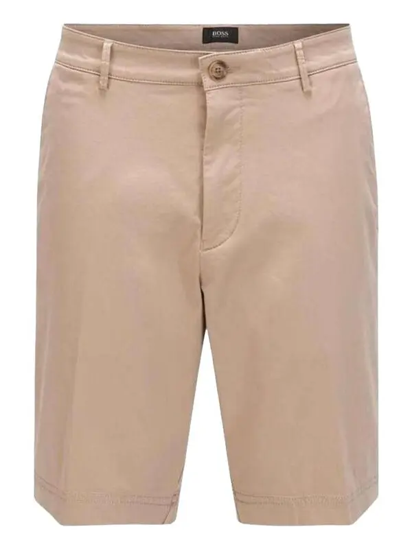 Hugo Boss Button Shorts - Nude