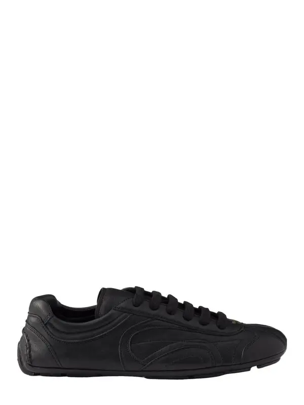 Prada Montecarlo Re-edition 2005 Lace-up Sneakers - Black