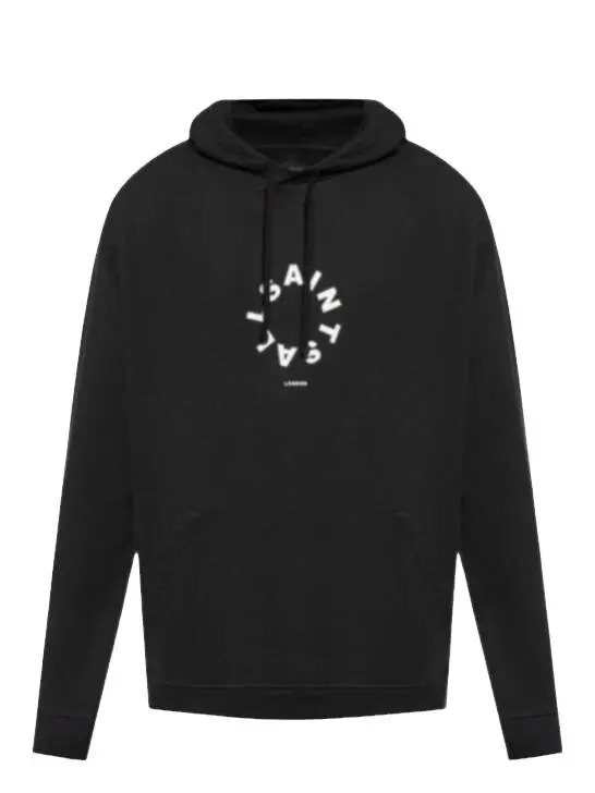 ALLSAINTS Graphic Logo Knit Sweater - Black