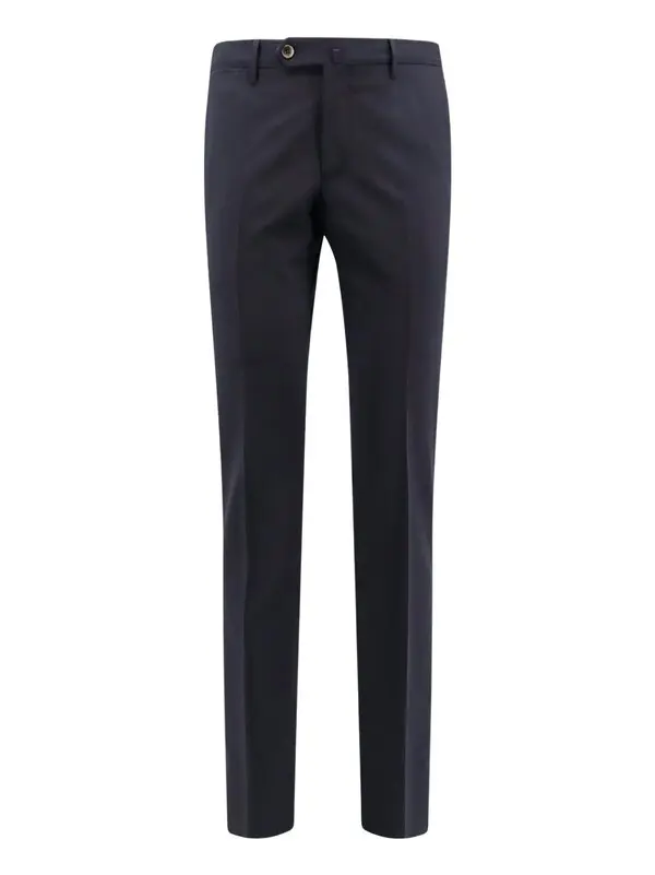 PT TORINO Slim Tailored Trousers - Black