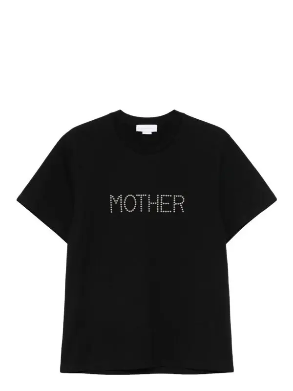 Stella McCartney Studded Crewneck T-shirt - Black