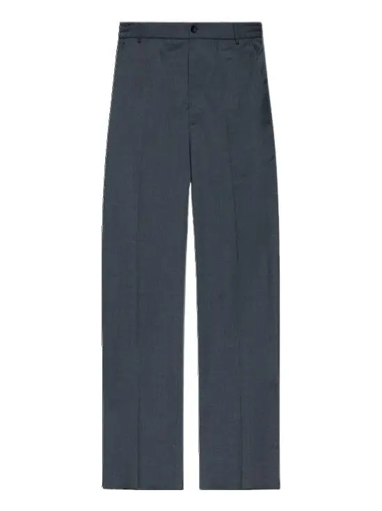 Moncler Straight-leg Tailored Trousers - Grey