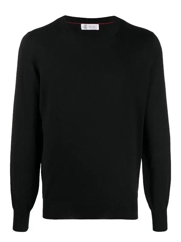 Brunello Cucinelli Crewneck Pullover - Black