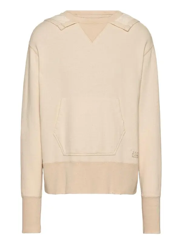MAISON MARGIELA Stamp Logo Hoodie - True Color