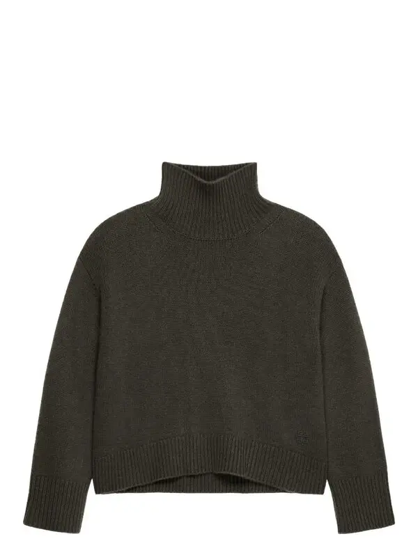 Givenchy Oversized Knitted Jumper - Military Green