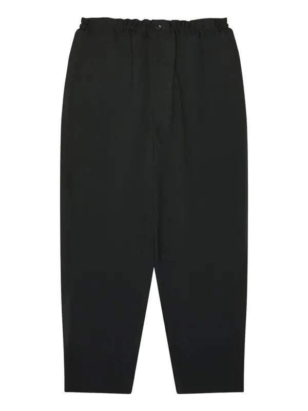 Comme Des Garçons Straight Leg Casual Trousers - Black