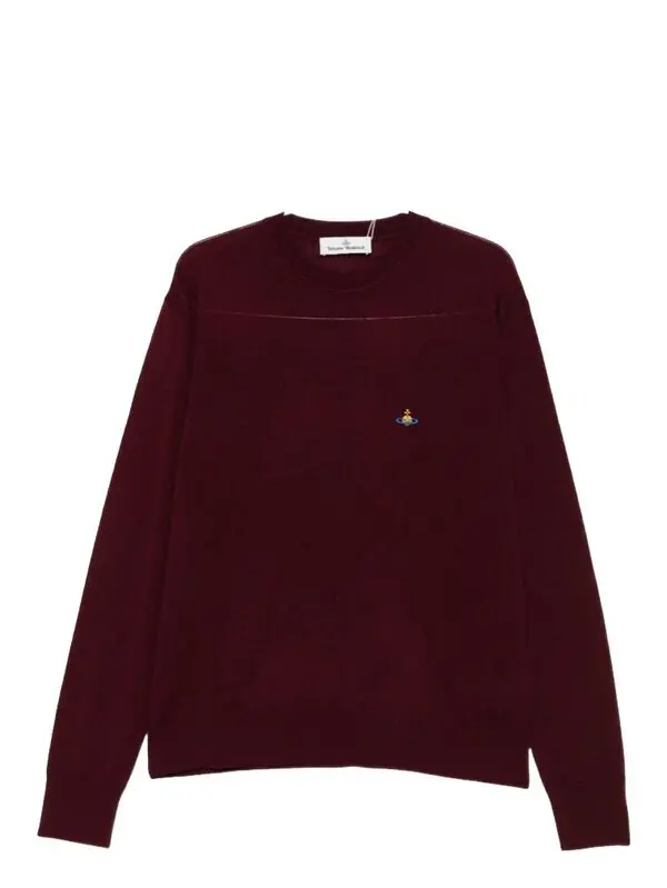VIVIENNE WESTWOOD Alex Crewneck Jumper - Brown