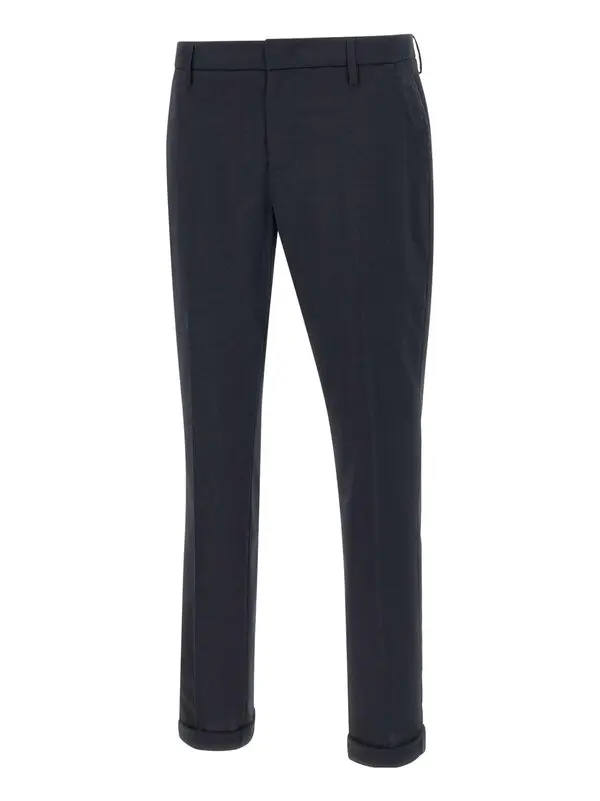 DONDUP Gaubert Wool-blend Pants - Blue