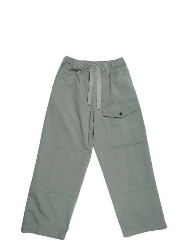 Dries Van Noten Elasticated Waist Cargo Pants - Gray