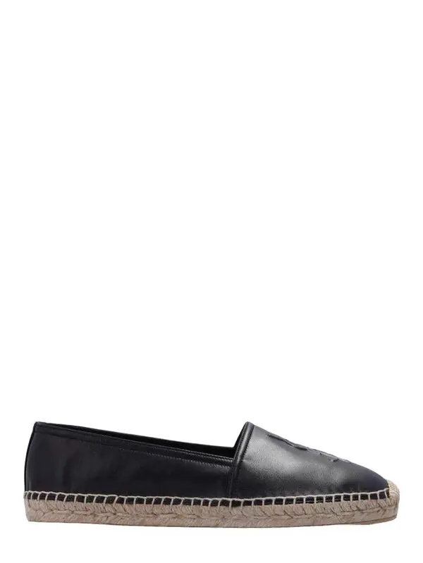 Saint Laurent Cassandre Espadrilles - Black