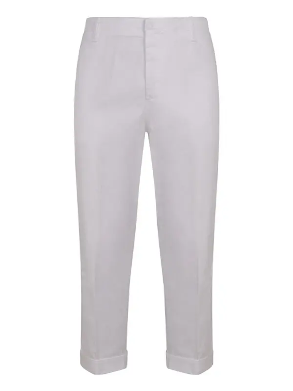 DONDUP Zyan Cotton Trousers - Gray