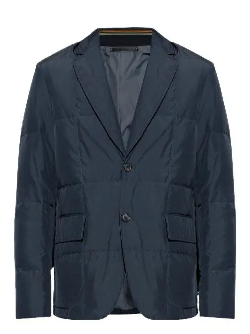 Paul Smith Quilted Down Technical Blazer - Black