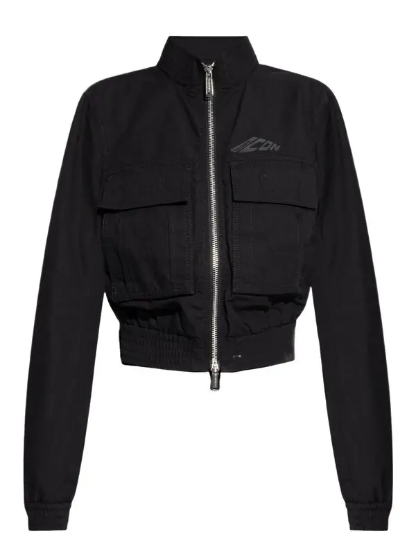 Dsquared2 Icon New Generation Double Pocket Bomber Jacket - Black