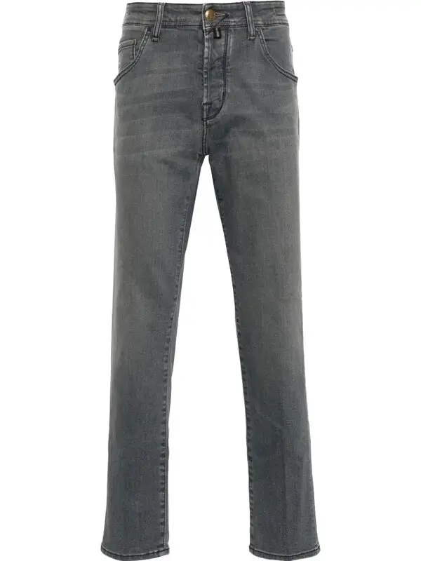 Jacob Cohen Scott Slim-fit Jeans - Black
