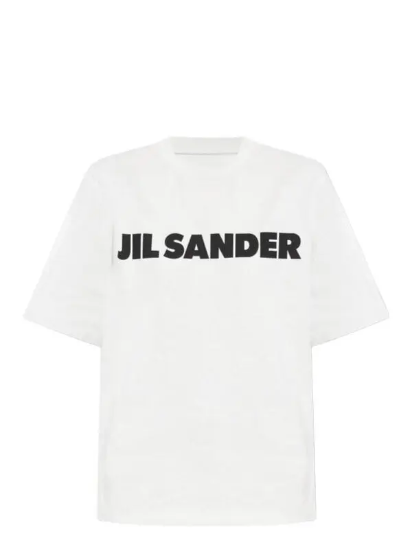JIL SANDER Logo Print T-shirt - White