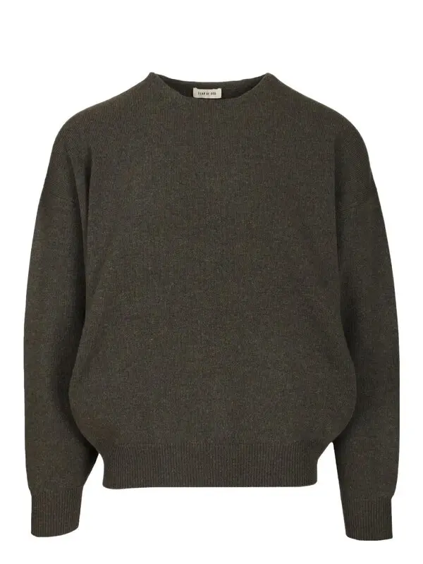 Fear Of God Relaxed Fit Knit Crewneck Jumper - Green