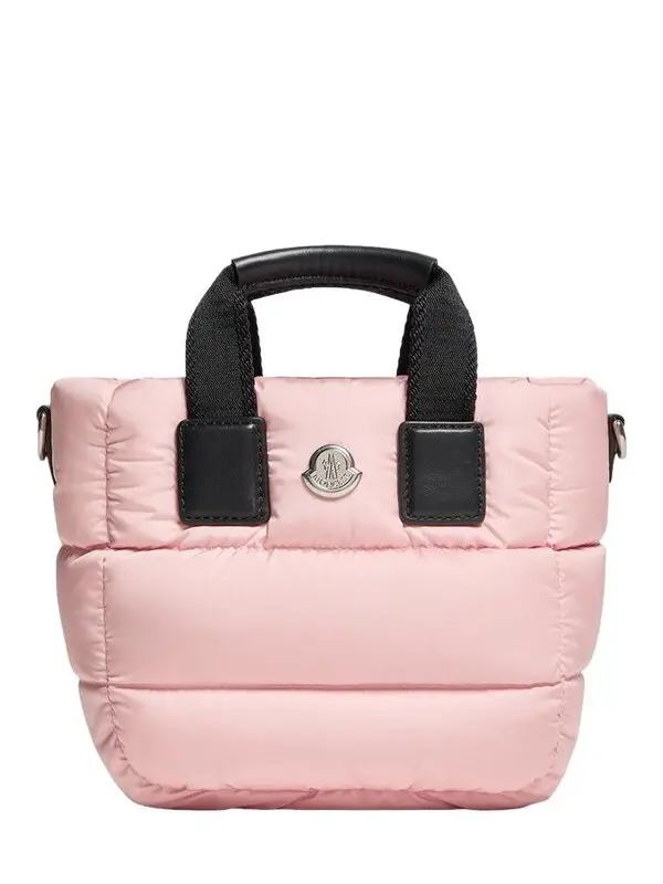 Moncler Caradoc Water-repellent Micro Tote Bag - Pink