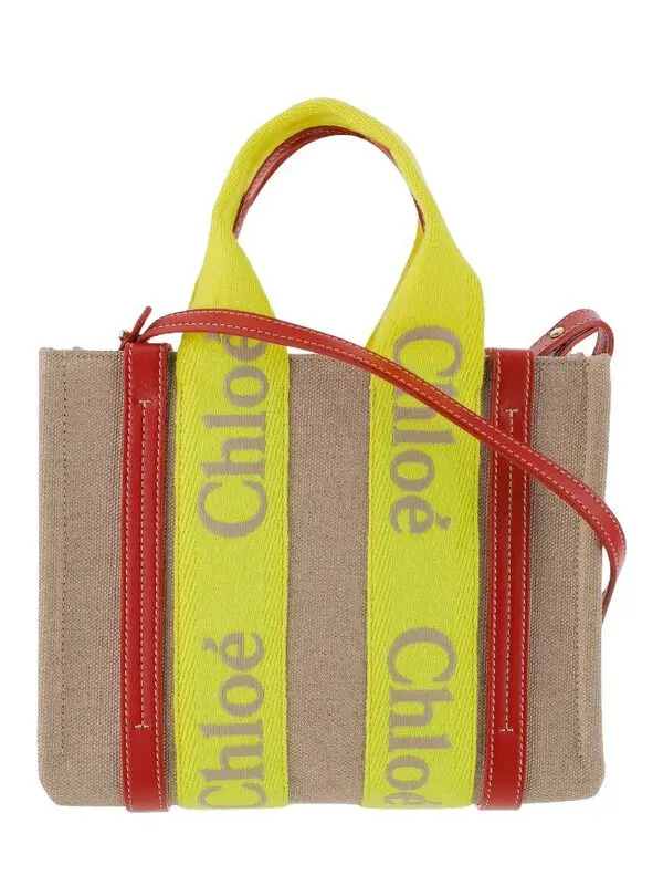 Chloé Logo Shoulder Bag - Multicolor