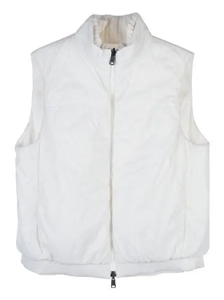 Brunello Cucinelli Sleeveless Zip-up Vest - White