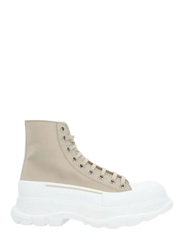 Alexander McQueen Tread High-top Sneakers - Yellow