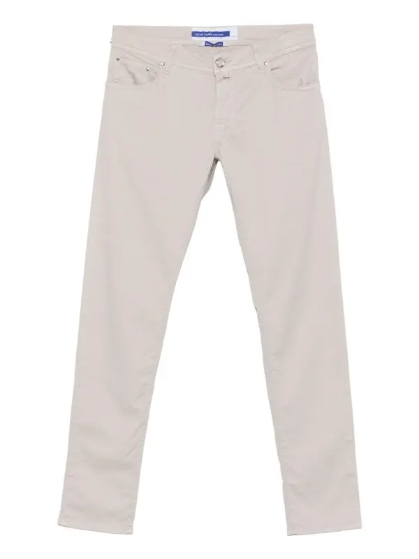 Jacob Cohen Belt Loop Jeans - White