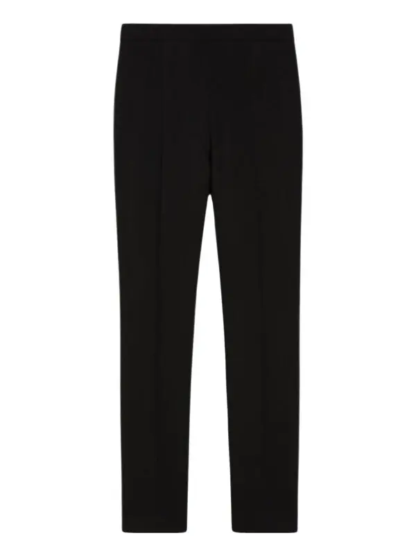 Max Mara Pleated Casual Pants - Black