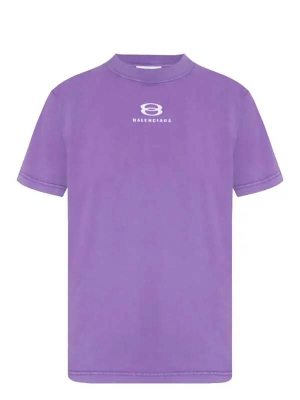 Balenciaga Unity Crewneck T-shirt - Purple
