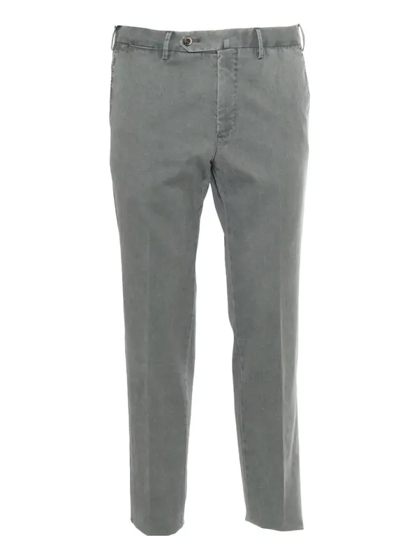 PT TORINO Slim Fit Trousers - Gray