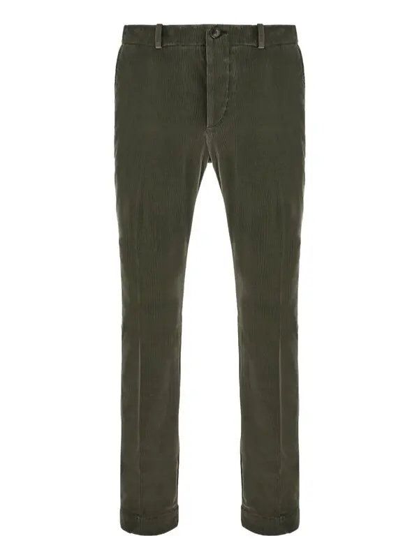 RRD Corduroy Straight-leg Pants - Black