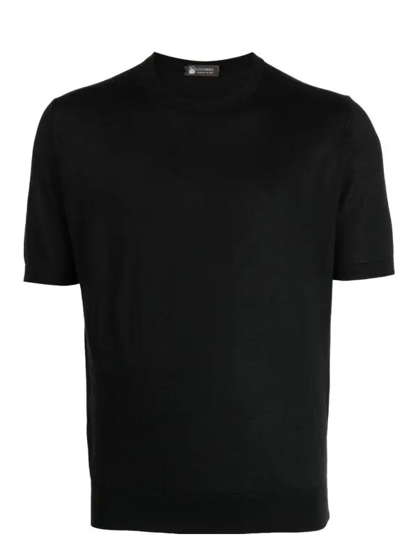Colombo Crew-neck Fine-knit T-shirt - No