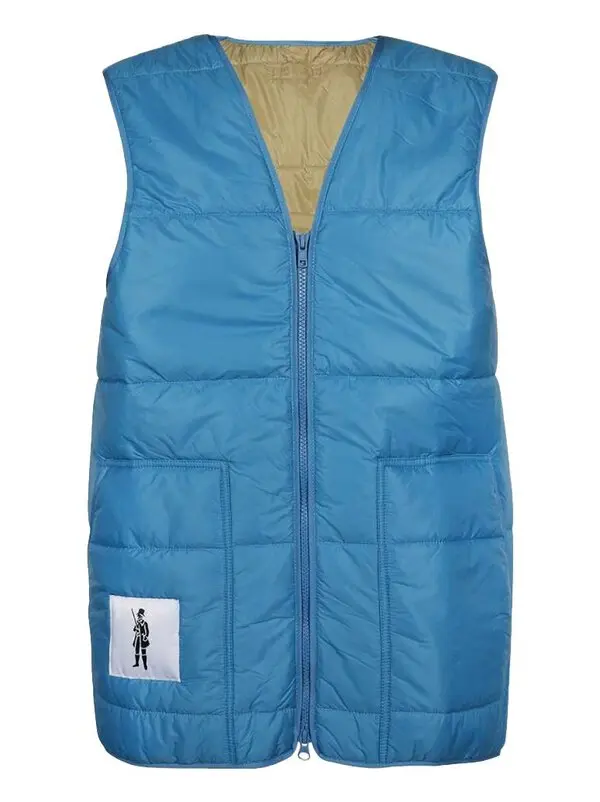Mackintosh Quilted Down Gilet - Blue
