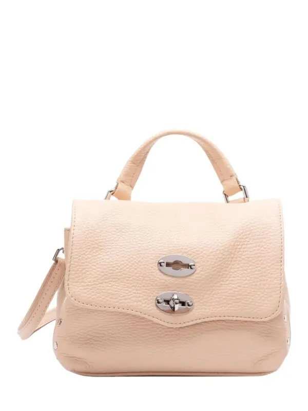 ZANELLATO Flip Shoulder Bag - Nude