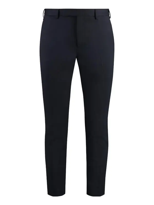 PT TORINO Wool Blend Slacks - Black