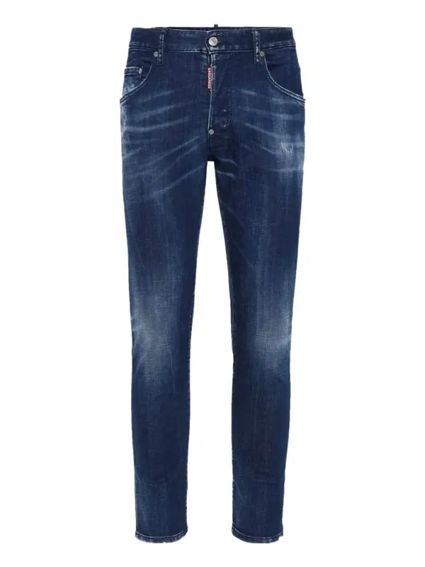 Dsquared2 Dark Milky Way Wash 642 Jeans - Navy