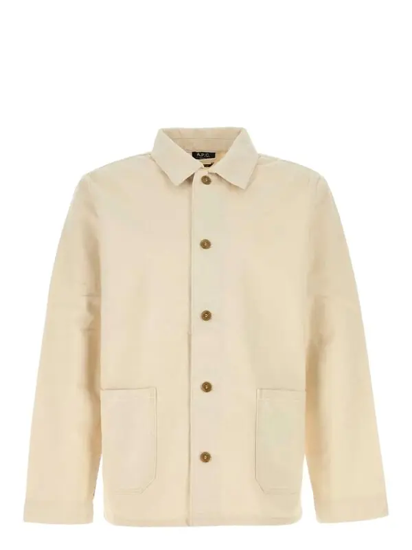 A.p.c. Kerlouan Straight Hem Jacket - Light Beige