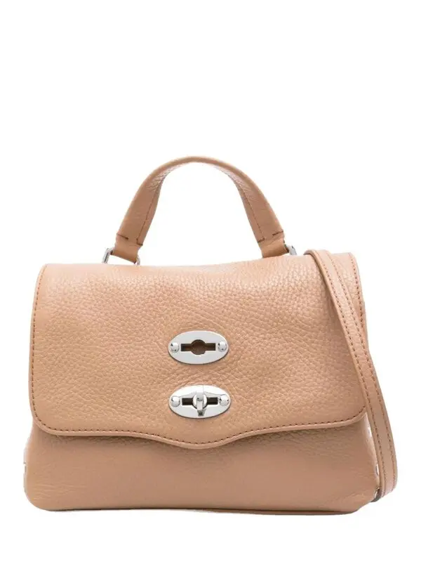 ZANELLATO Flip Shoulder Bag - Nude