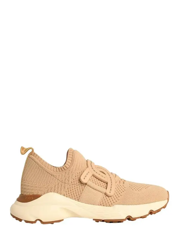 TOD'S Chain-detailed Slip-on Sneakers - Nude