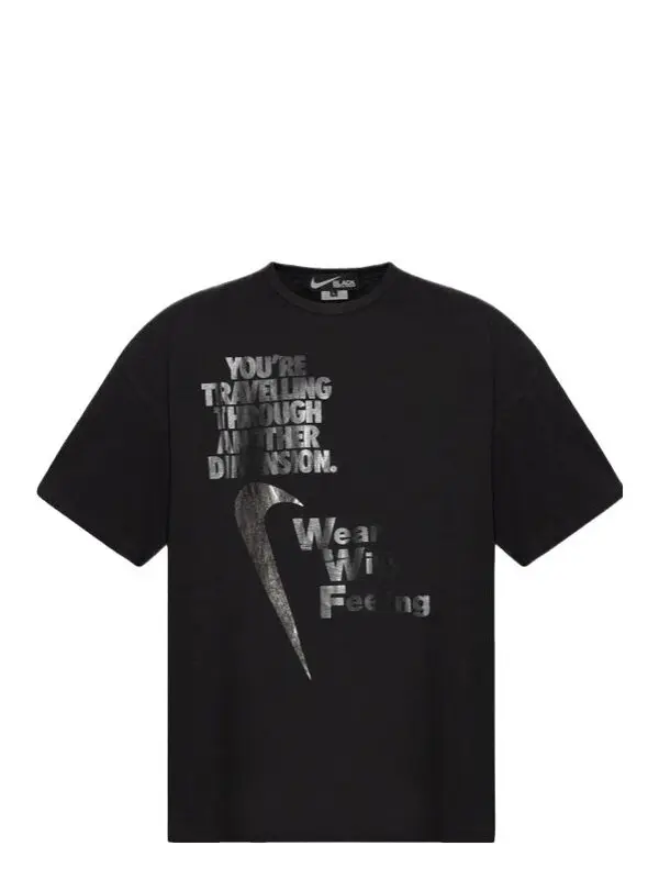 Comme Des Garçons Printed T-shirt - Black