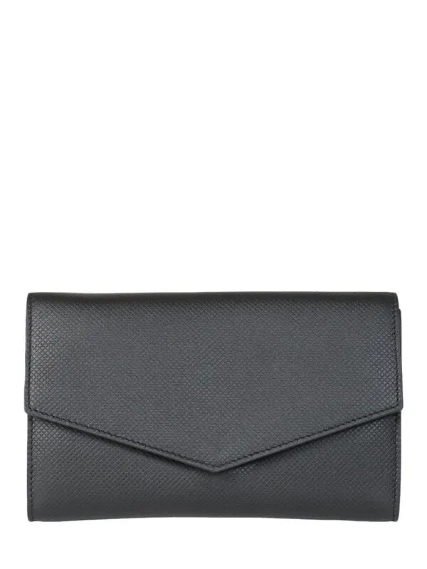 THE ROW Logo Shoulder Bag - Black