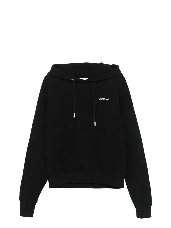 Off-White Boro Arrow" Hoodie - Black