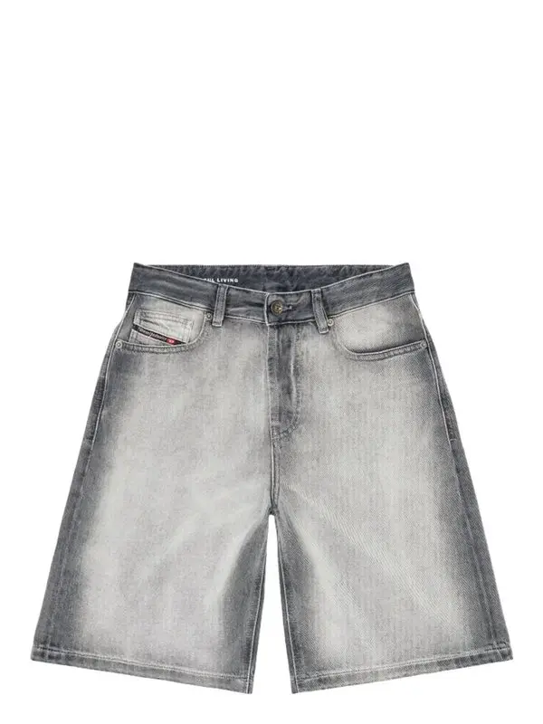DIESEL® De-sire-fsi Denim Shorts - Grey