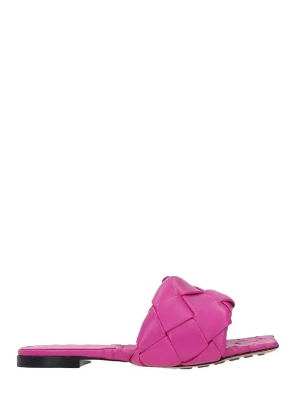 Bottega Veneta The Lido Flat Sandals - Pink