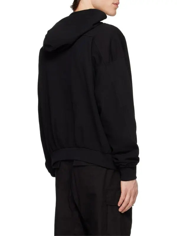 THOM KROM Cotton Hoodie - Black