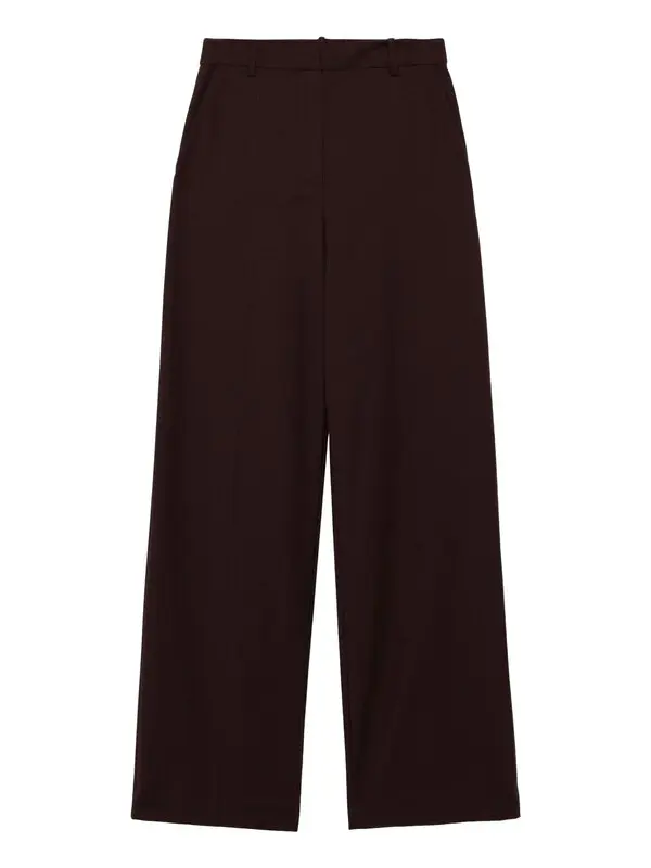 Simkhai Tavar Wide Leg Pants - Espresso