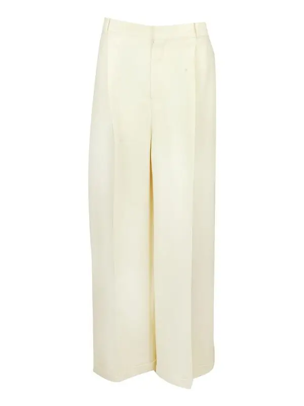Dior Flared Trousers - Beige