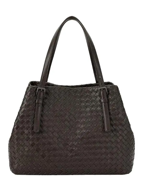 Bottega Veneta Woven Handbag - Brown